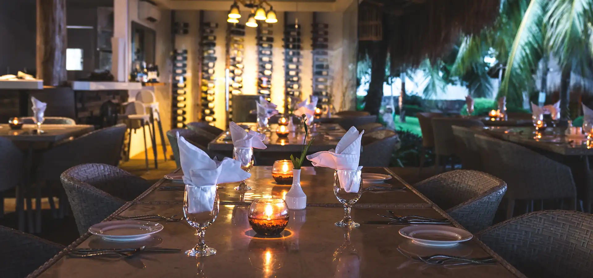 Fine Dining Restaurant and Tasting Room at Atmosphere Resort